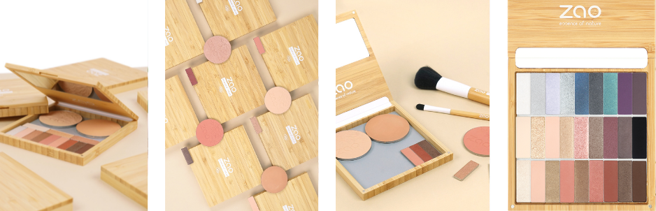 Large Bamboo Palette - Zao Makeup UK
