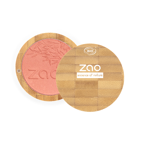 Zao Organic, Vegan & Refillable Compact Blush Powder - Zao Makeup UK