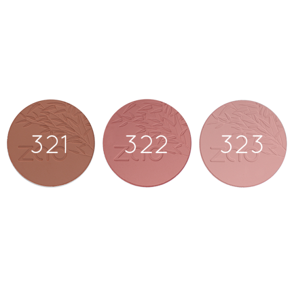 Zao Organic, Vegan & Refillable Compact Blush Powder - Zao Makeup UK