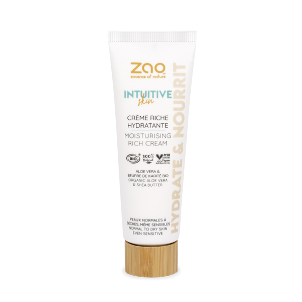 Zao Intuitive Skin Organic & Vegan Rich Moisturising Cream - Zao Makeup UK