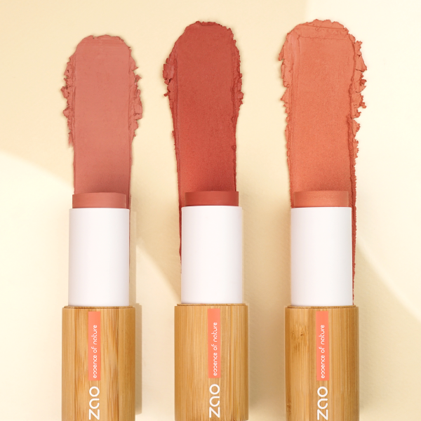 New Blush Sticks and Shine-up Stick - Zao Makeup UK